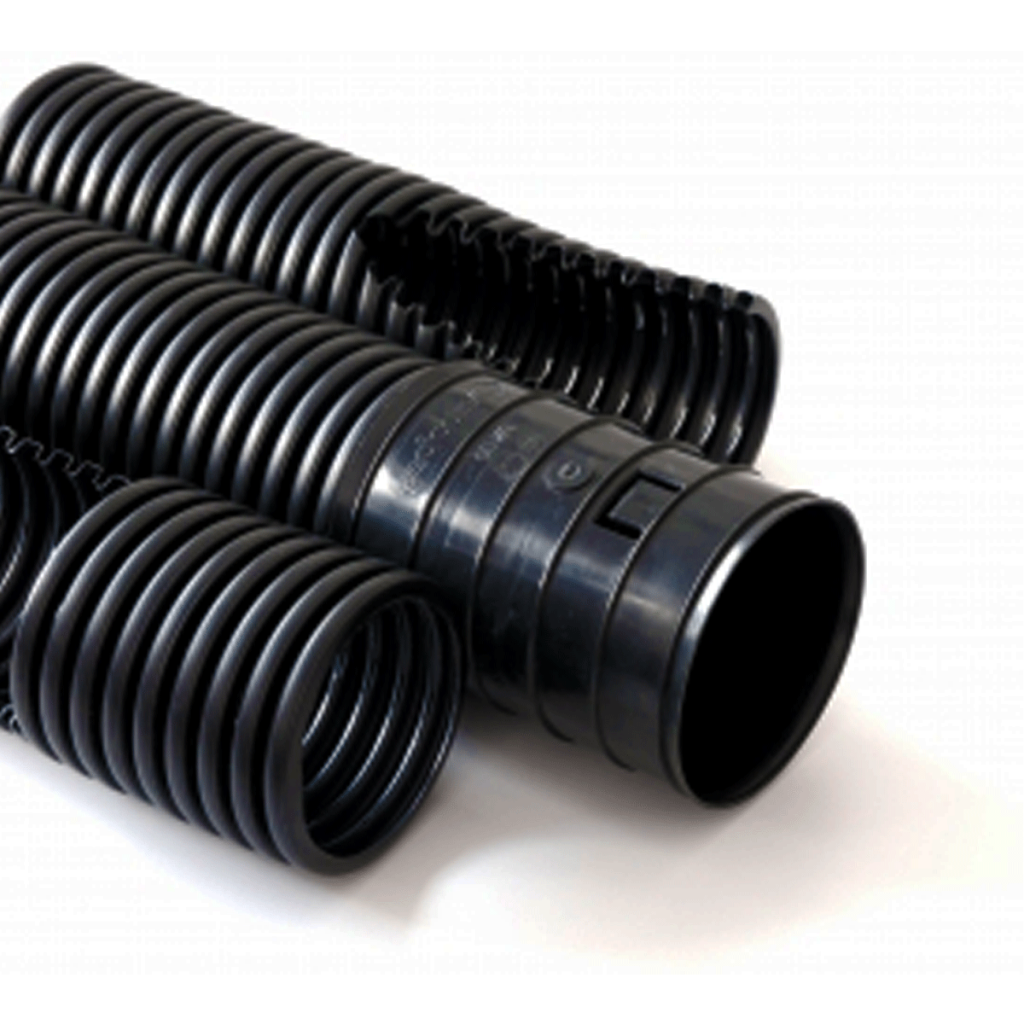 SN4 PEHD drainage pipe, perforated 360°, without filter - U&M Solutions